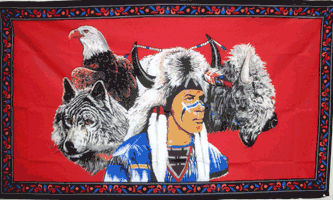 Native American Flags from $3.25 ea