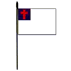 Miniature Christian Flags