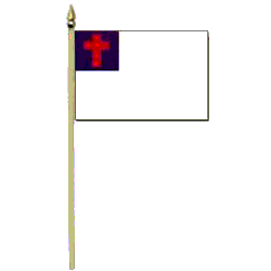 Miniature Christian Flags